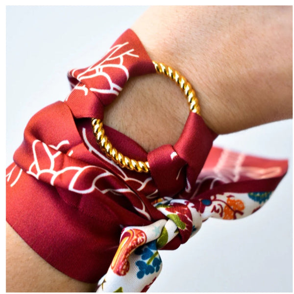 Golden Twist Twilly Ring – Lauren Ferrell Designs