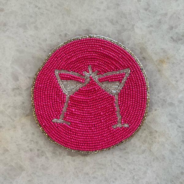 Beaded Coasters – Lauren Ferrell Designs